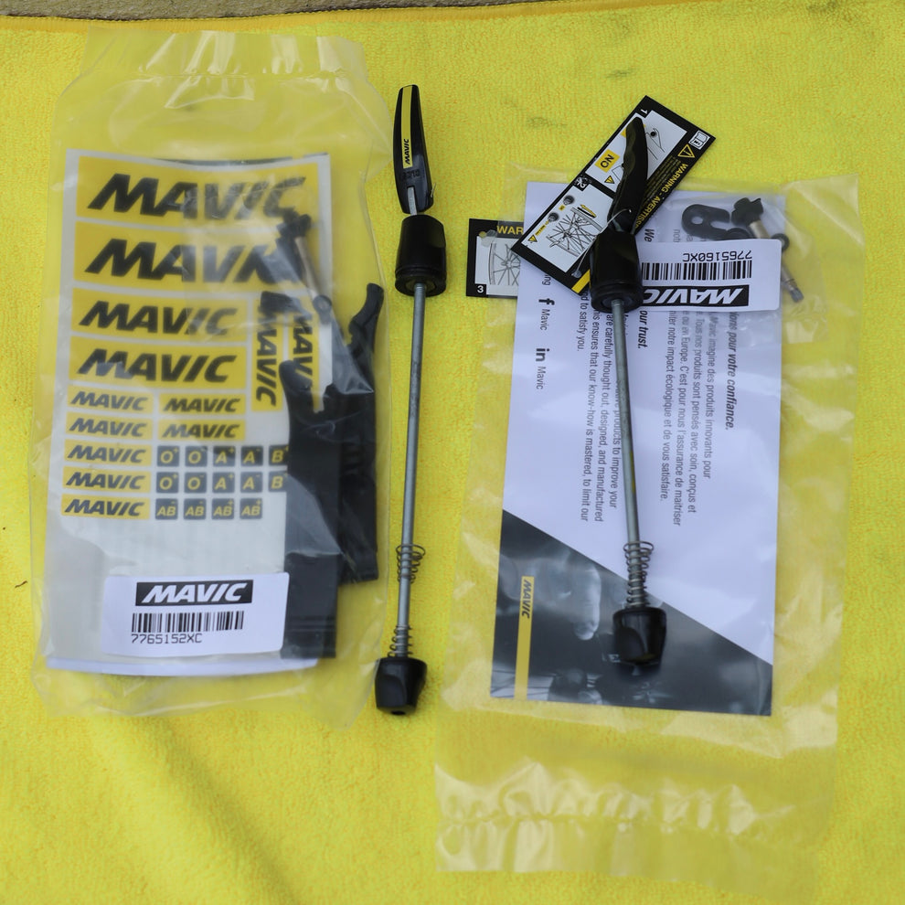 MAVIC KSYRIUM SL HERITAGE リムブレーキ 前後セット｜新品・未使用｜軽量アルミホイール ID360 UST対応 el ...